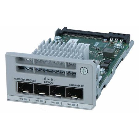 Modulo de red Catalyst C9200-NM-4X, 4 Puertos SFP+ (4x1G/10G), para Ci