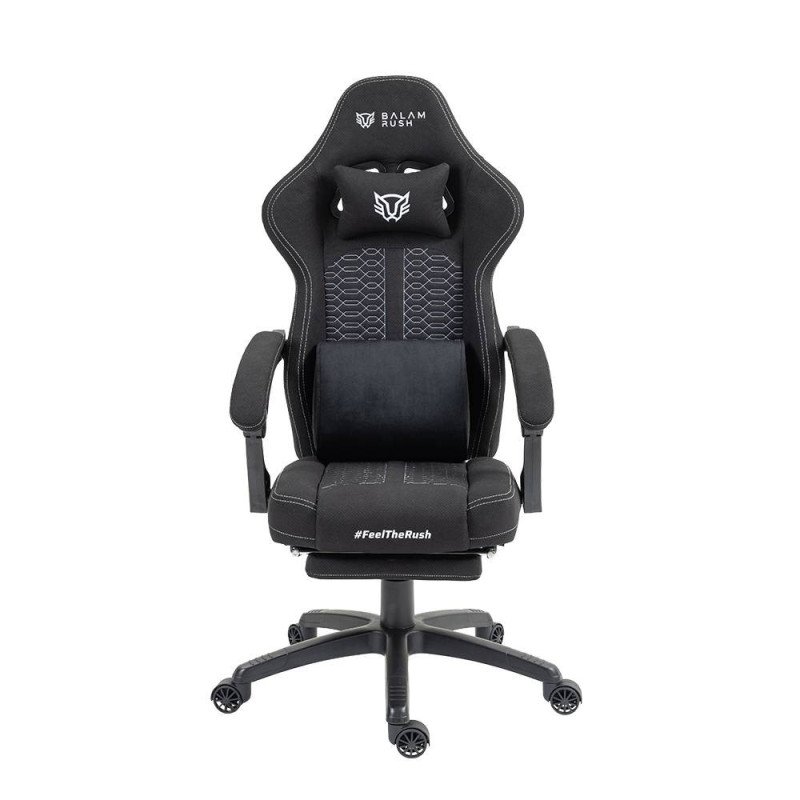 Silla gamer Balam Rush Force super z7, máx. 150 kg, inclinación 135°,