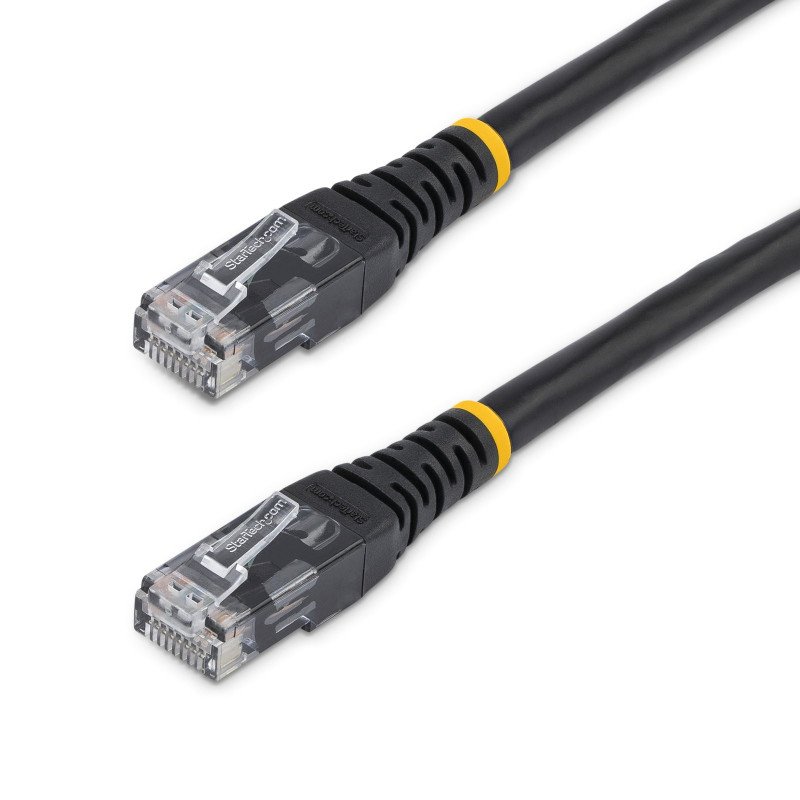 Cables de Conexión StarTech.com C6PATCH6BK - 1.83 m, RJ-45, RJ-45 ...