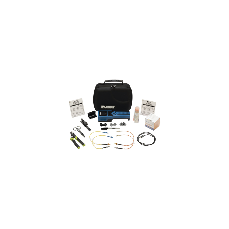Kit de herramientas opticam 2, para terminación de conectores de fibra